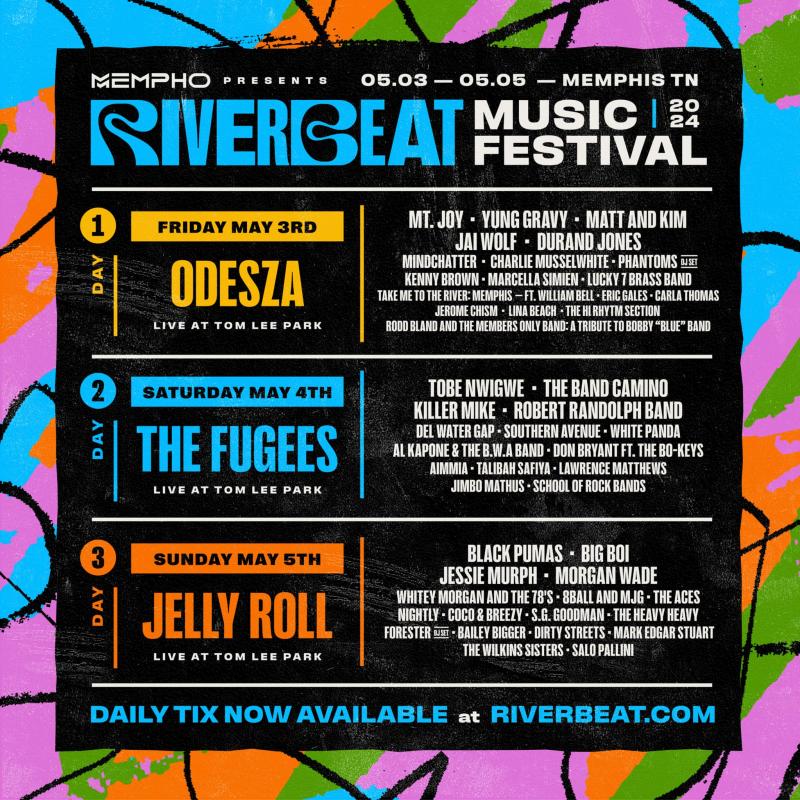 Your Guide to the Inaugural RiverBeat Music Festival | Memphis Travel